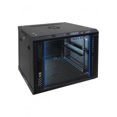 Jual Rak server IndoRack WIR4508S 8U Depth 450mm Single Door Wallmount ...