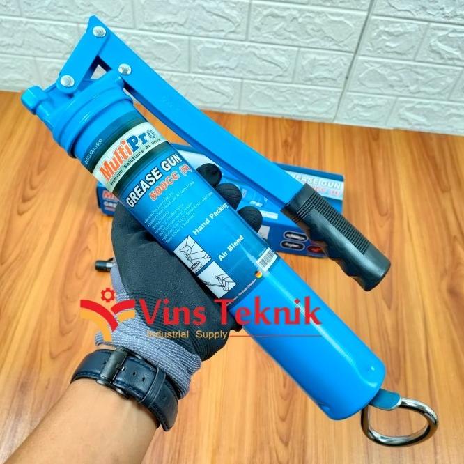 Jual Grease Gun 500 Cc Pompa Oli Gemuk Manual Multipro | Shopee Indonesia
