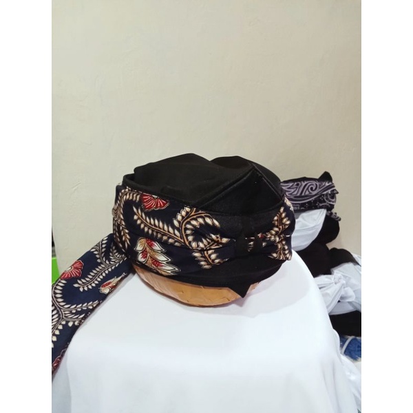 Jual peci blangkon totopong tradisional jawa sunda full tutup kliwir ...