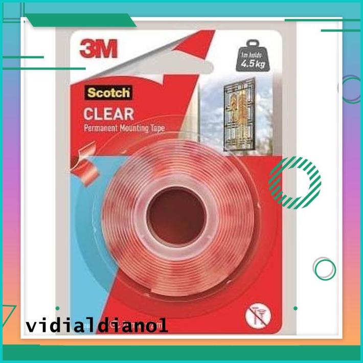 Jual 3M SCOTCH DOUBLE TAPE VHB MOUNTING TRANSPARAN BENING 4010C HIGHT CLASS | Shopee Indonesia