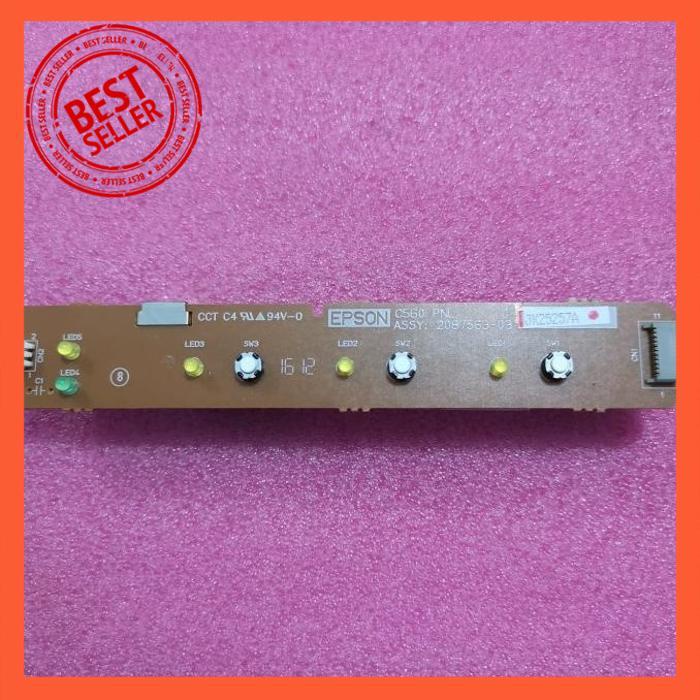 Jual PCB BOARD PANEL EPSON PLQ20 SWITCH TOMBOL PANEL LED PLQ-20 ASSY ...