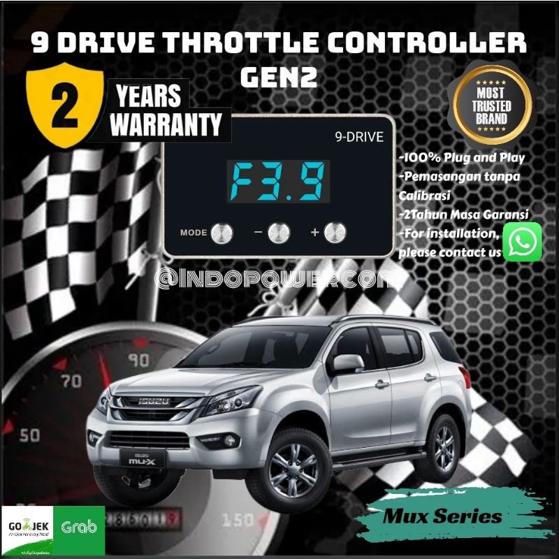 Jual 9 Drive Throttle Controller Isuzu Mux Series Remap ECU Piggyback ...