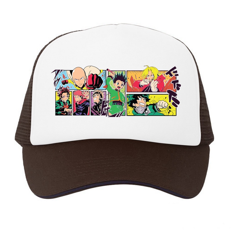 Jual Topi Trucker Anime Strongest Character Manga Comic | Shopee Indonesia