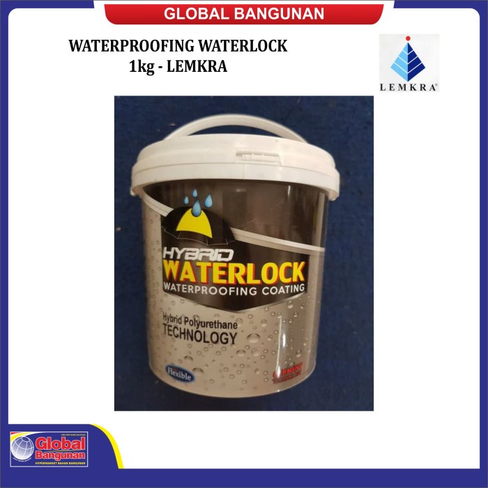 Jual WATERPROOFING WATERLOCK 1kg - LEMKRA | Shopee Indonesia