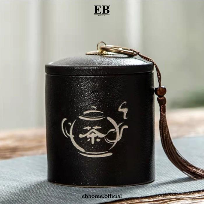 Jual Tempat Daun Teh Kopi / Jar Keramik / Tea Leaf Storage 79/40-45 ...