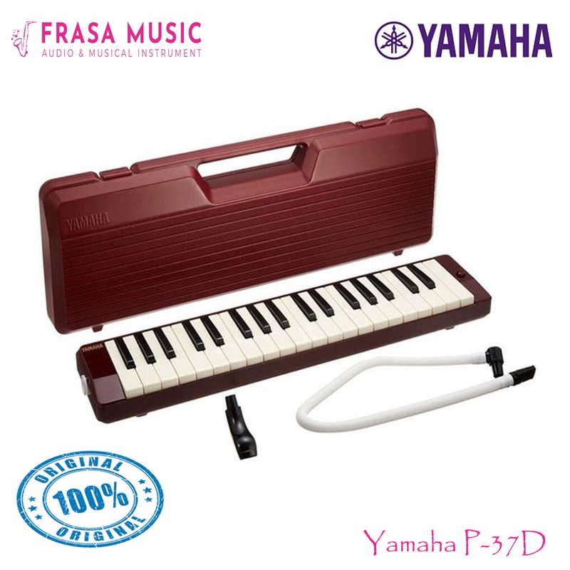 Jual Pianika Yamaha P37D / P 37D / P-37D Pianica Merah | Shopee Indonesia