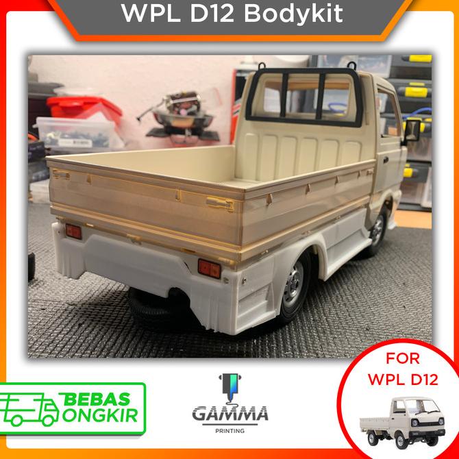 Jual Wpl D12 Body Kit Drift Upgrade Suzuki Carry - Bodykit Bemper ...