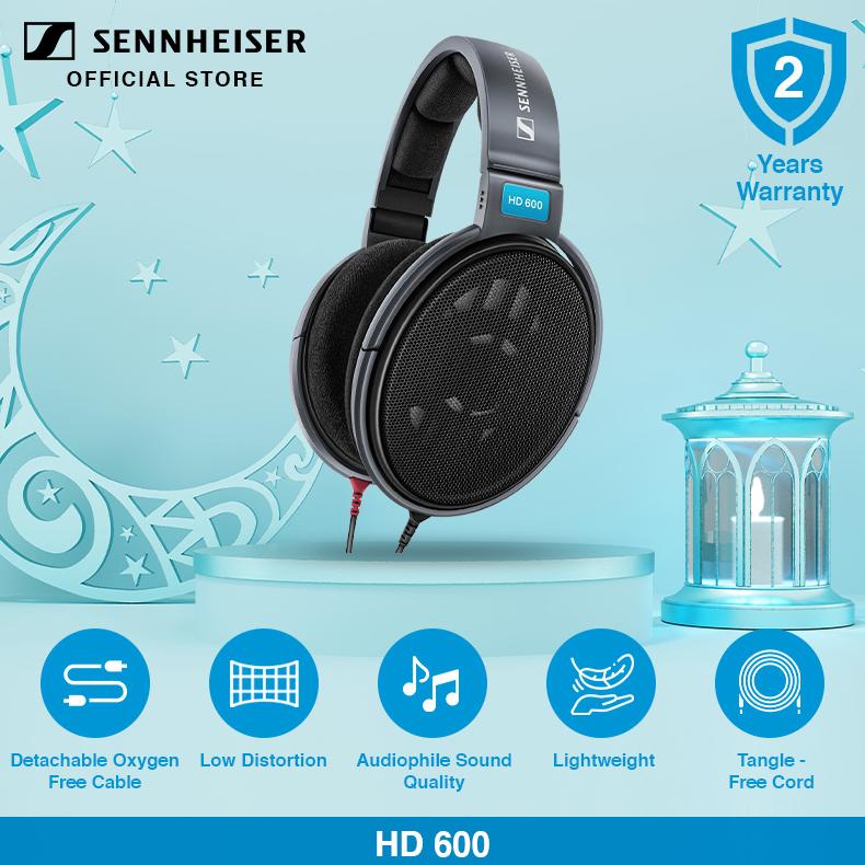 Jual Sennheiser Hd 600 Dyn Hifi Stereo Headphone | Shopee Indonesia