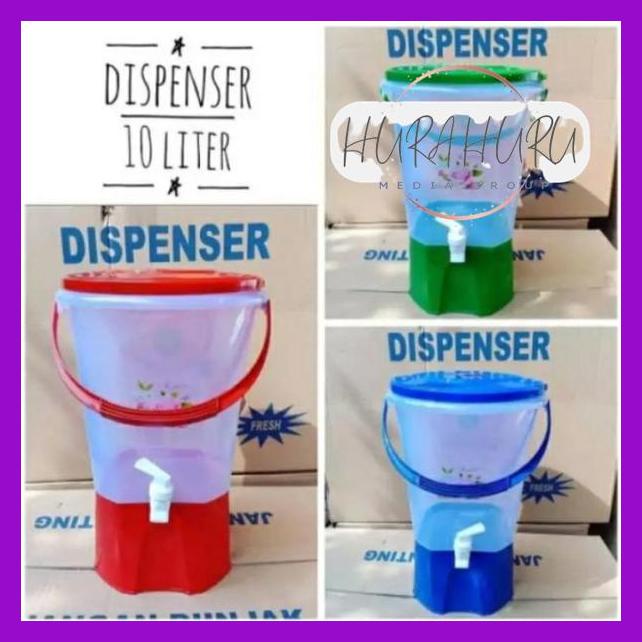 Jual Dispenser Air 10 Liter/Tempat Minum/Tempat Air/Dispenser Plastic ...