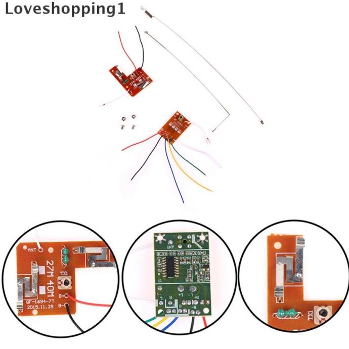 Jual Loveshopping1 4Ch 27Mhz Remote Control Circuit Board Pcb ...