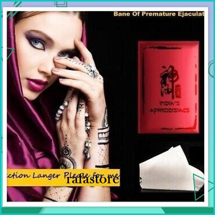 Jual INDIA GOD OIL WET TISSUE TISU BASAH DELAY SUPER ALAT BANTU PRIA ...