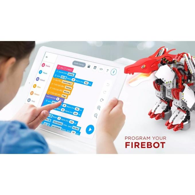 Jual Promo!!! Ubtech Jimu Robot Mythical Series: Firebot App-Enabled Building Coding Terlaris ...