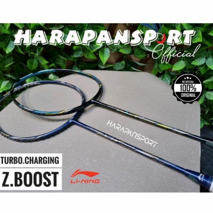 Jual RAKET BADMINTON LINING TURBO CHARGING Z BOOST ORIGINAL 100% ...