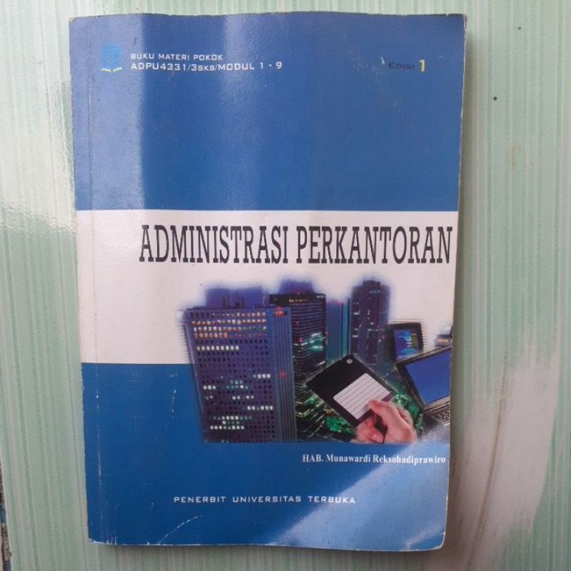 Jual BUKU ADMINISTRASI PERKANTORAN-ADPU4331 ( SECOND ) | Shopee Indonesia