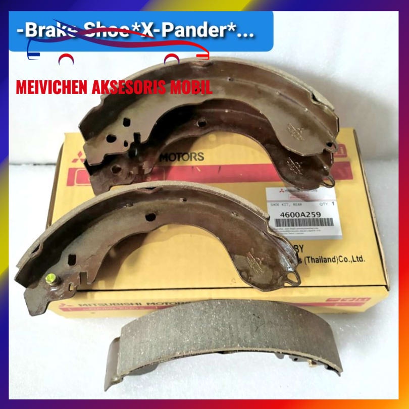 Jual Brake Shoe Tromol Kampas Rem Belakang Mitsubishi Xpander X-Pander Set | Shopee Indonesia