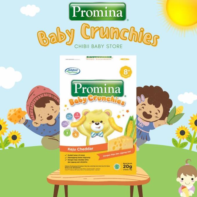 Jual Promina Crunchies 20Gram Snack Bayi Makanan Anak Sehat Bergizi ...