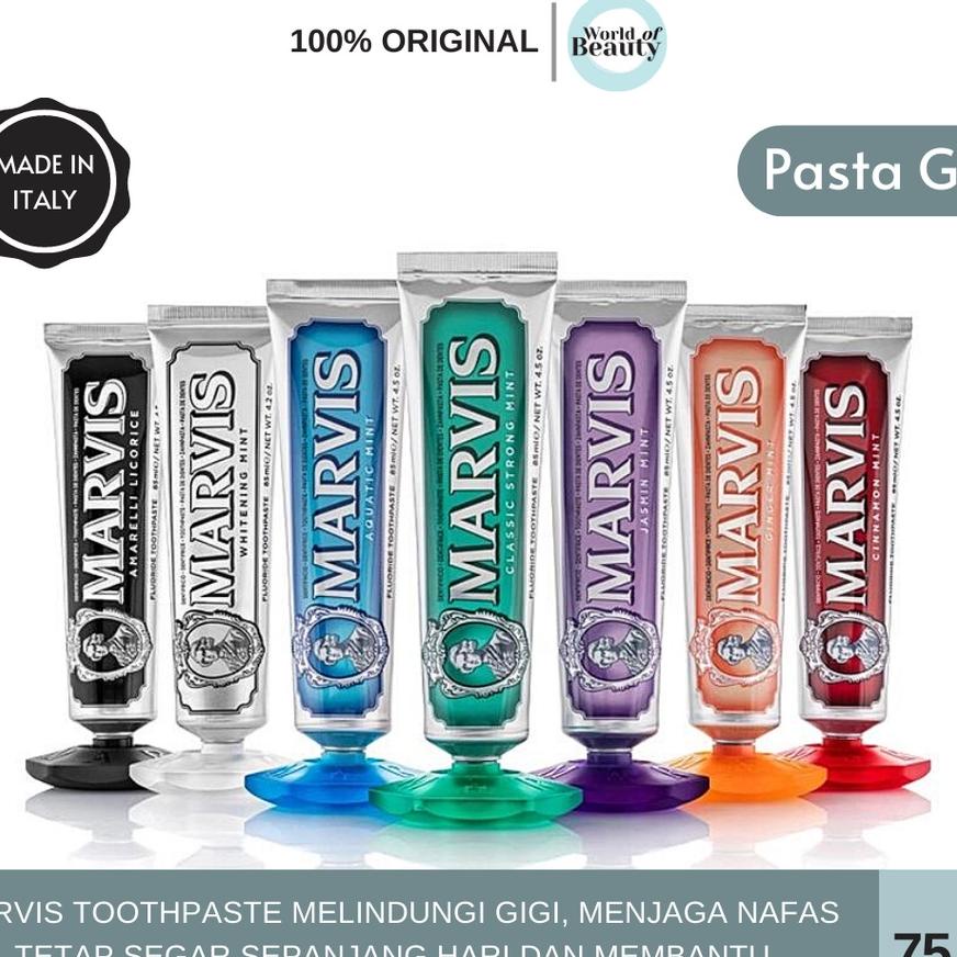 Jual Marvis Toothpaste Collection Series - Pasta Gigi | Shopee Indonesia