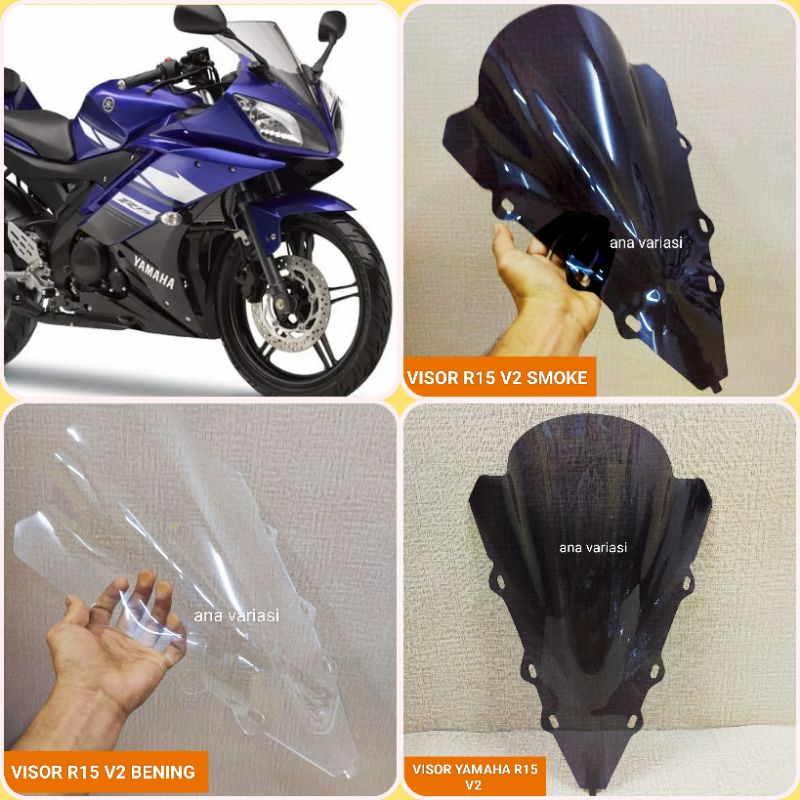 Jual visor R15 v2 visor Yamaha r 15 V2 windshield Yamaha r15 v2 visor ... Jual visor R15 v2 visor Yamaha r 15 V2 windshield Yamaha r15 v2 visor ...