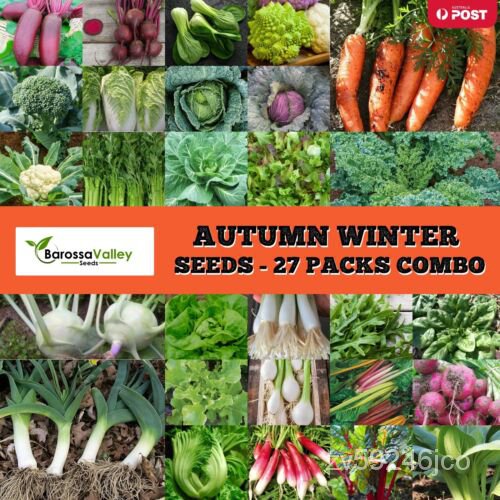 Jual 27 PACKS AUTUMN WINTER SEEDS - Combo BULK Seeds VEGETABLE GARDEN ...
