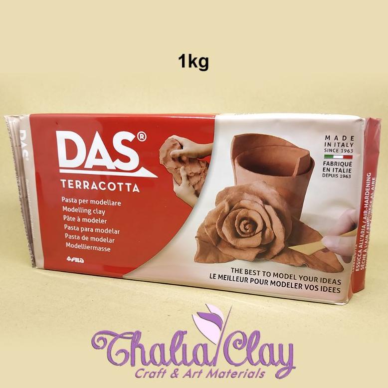 Jual Das Clay 1Kg Air Dry Paper Clay Sculpting Custom Figure Gerabah ...