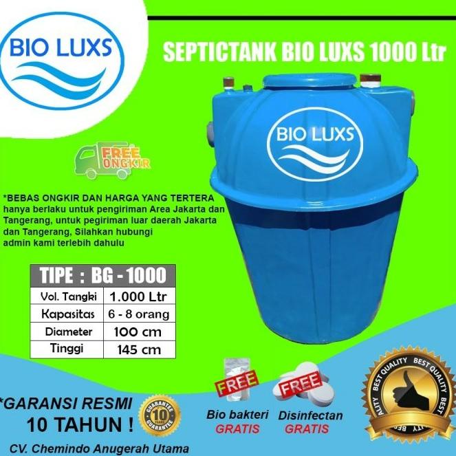 Jual Septic Tank Bio,Biotech, Biofil, BioLuxs Tipe BG 1000 liter ...
