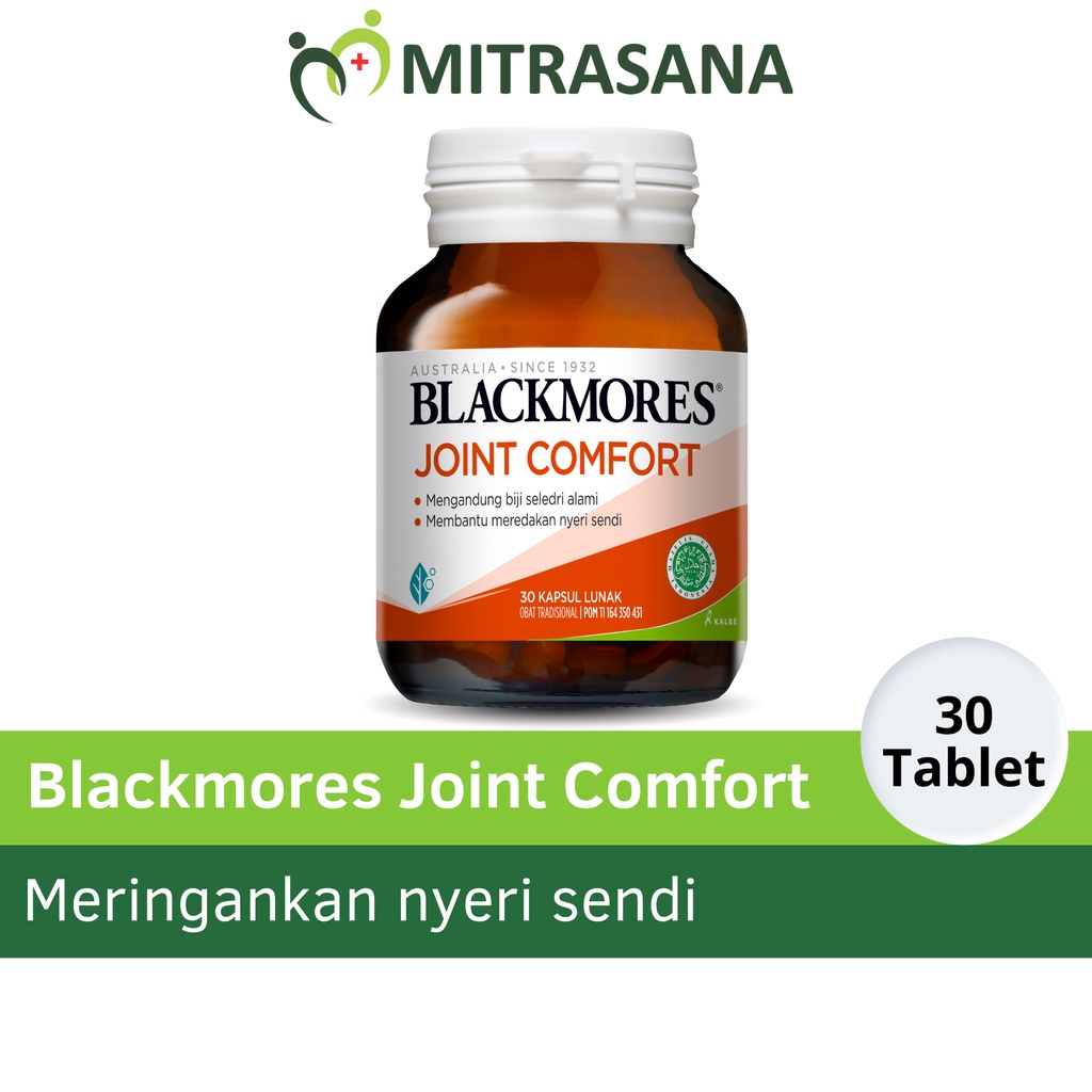 Jual Blackmores Joint Comfort - 30 Tablet - Meredakan Nyeri Sendi ...