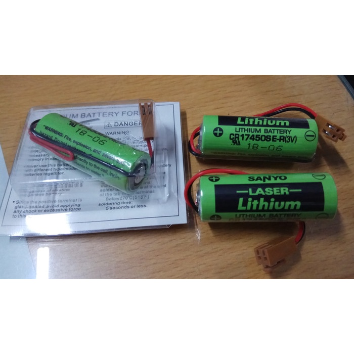 Jual Battery Baterai lithium SANYO CR17450SE-R 3V CR 17450 | Shopee ...
