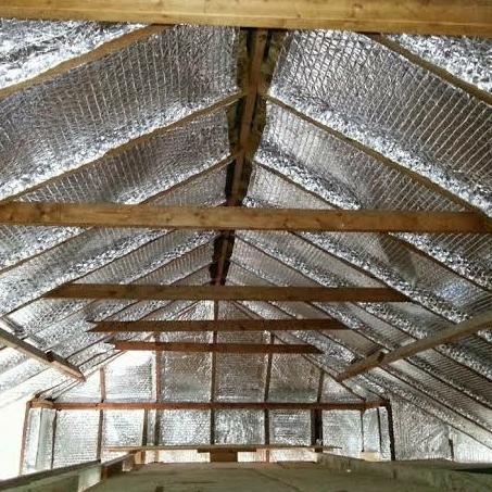 Jual Aluminium Bubble Foil Anti Panas / Insulasi Atap / Peredam Panas ...