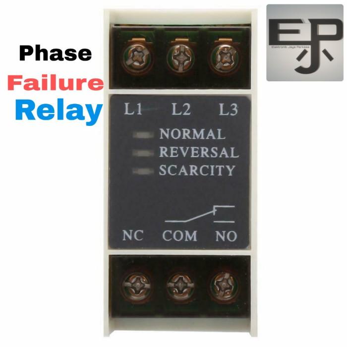 Jual Best Seller Phase Failur Relay 3Phase Pelindung Fasa Terbalik Atau ...