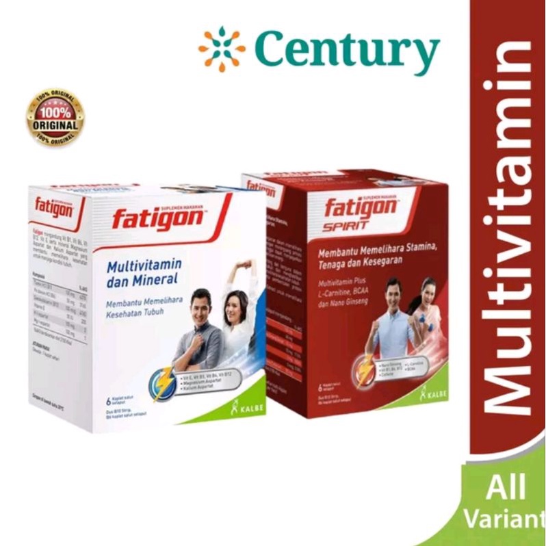 Jual Fatigon / Multivitamin / Daya Tahan Tubuh | Shopee Indonesia