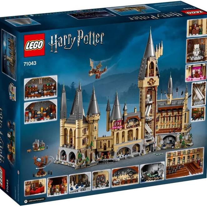Jual Promo!!! Lego Harry Potter 71043 Hogwarts Castle Advanced Building ...