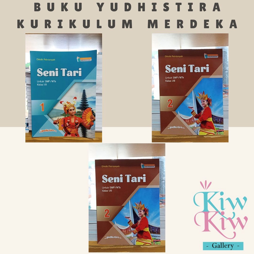 Jual Buku Pendidikan Seni Tari Kelas 7, 8, 9 SMP/MTS Kurikulum Merdeka - Yudhistira | Shopee ...