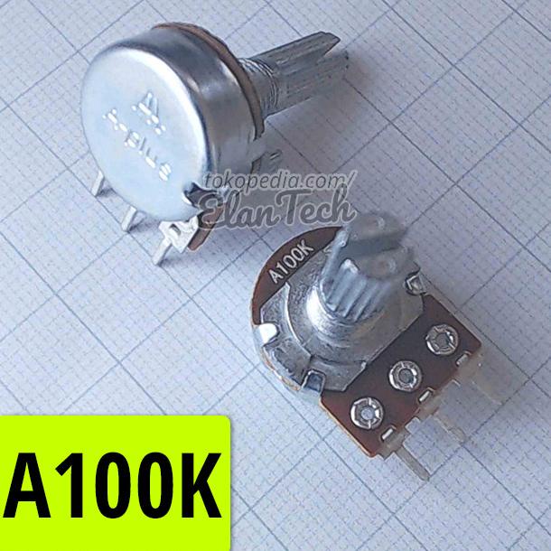 Jual A100K Potensio A-Plus Aplus Mono Potensiometer A-100K A 100K ...
