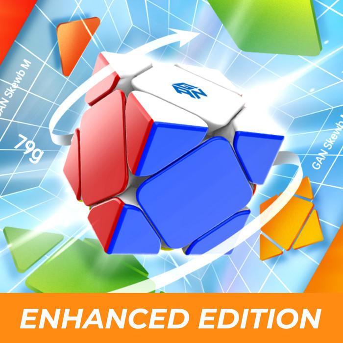 Jual Rubiq Rubik Skewb - Gan Skewb Enhanced M Stickerless Original ...