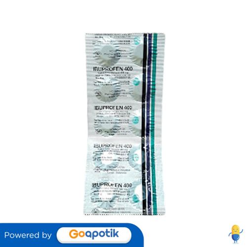 Jual IBUPROFEN NOVAPHARIN 400 MG STRIP 10 TABLET | Shopee Indonesia