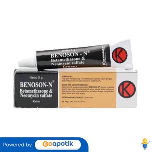 Jual BENOSON N KRIM 5 GRAM | Shopee Indonesia