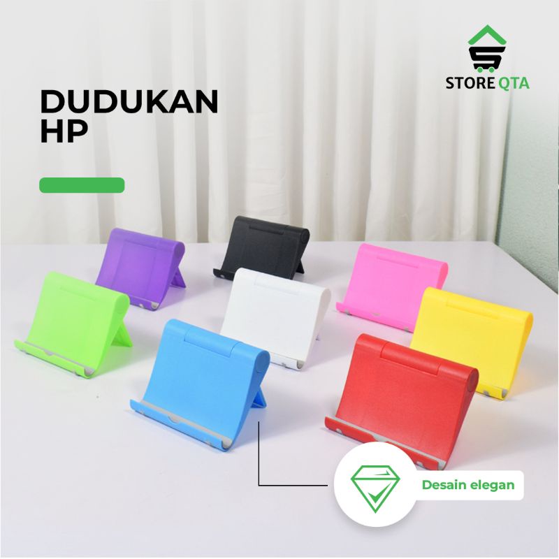 Jual Phone Holder Alat tempat taruh Hp stand handphone adjustable model ...
