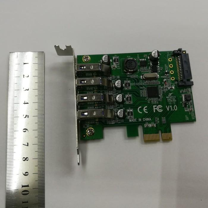Jual PCIE 4 port USB 3.0 Low Profile NEC RENESAS | Shopee Indonesia