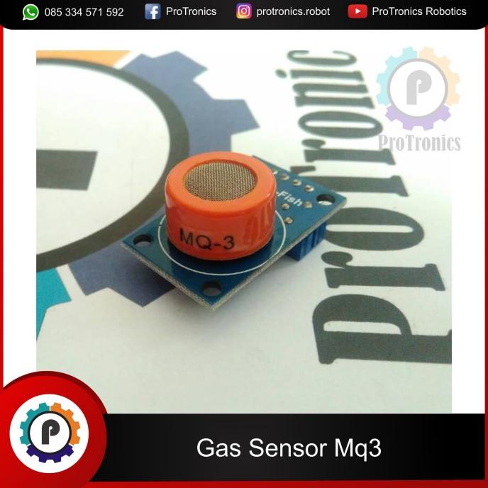 Jual Gas Sensor MQ3 / MQ 3 / MQ-3 | Shopee Indonesia