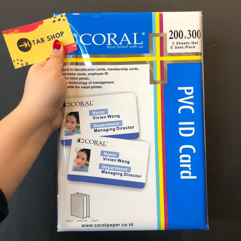 Jual Model Terkeren CORAL PVC ID CARD | Shopee Indonesia