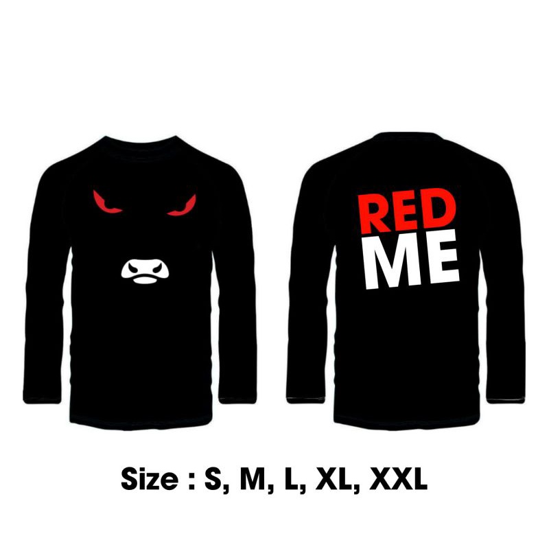 Jual KAOS LENGAN PANJANG BANTENG PDIP RED ME//BAJU PDI PERJUANGAN ...