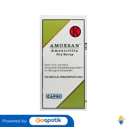 Jual AMOXSAN 125 MG/5 ML DRY SYRUP 60 ML | Shopee Indonesia