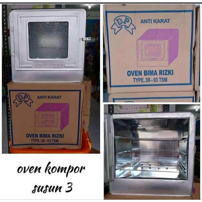 Jual OVEN BIMA 3 SUSUN UKURAN BESAR DAN ANTI KARAT | OVEN ALAT ...