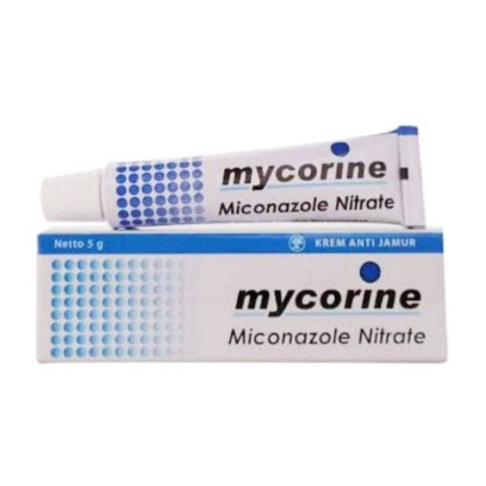 Jual MYCORINE CREAM 2% 5 GRAM/MICONAZOLE/OBAT JAMUR/SALEP KULIT ...