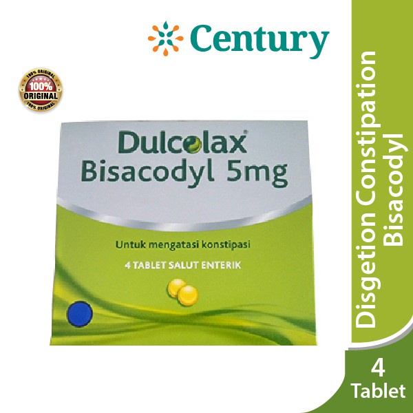 Jual Dulcolax tablet 4 tablet/susah bab/konstipasi/sembelit | Shopee ...
