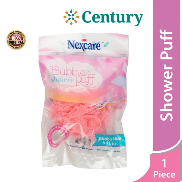 Jual NEXCARE BUBBLE SHOWER PUFF / ALAT MANDI / SPONS MANDI / BUBBLE ...