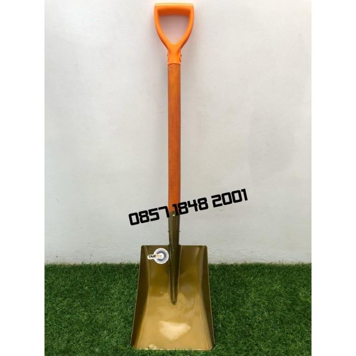 Jual Best Seller Sekop Skop Papak Besar Sekop Gagang Kayu Shovel Square ...