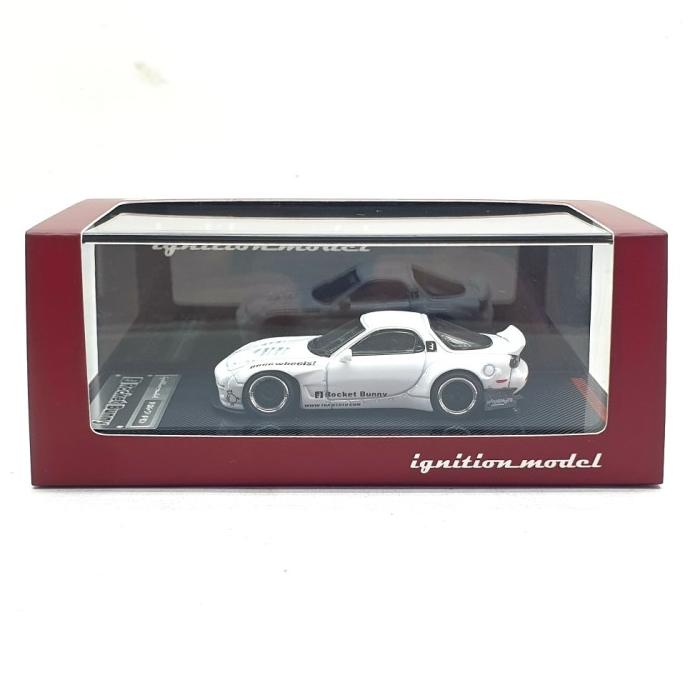 Jual IGNITION MODEL 1/64 MAZDA RX7 ROCKET BUNNY (WHITE) | Shopee Indonesia