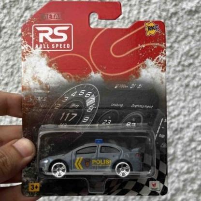 Jual Diecast Mobil Mitsubishi Lancer EX Polisi Sabhara Grey Roll Speed ...