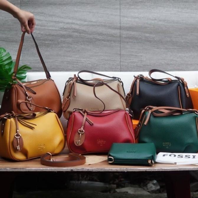 Jual Tas Fossil Multifungsi 880 Tas Wanita Impor Fosil Shoulder Dan ...
